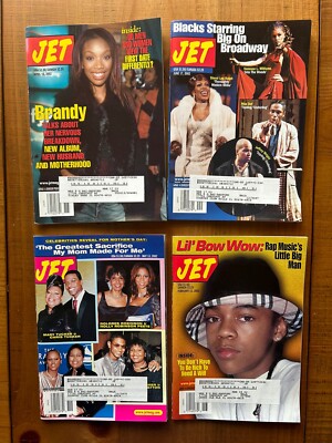 Vintage Jet Magazine Lot of 4 Brandy Usher, little Bow Wow | eBay