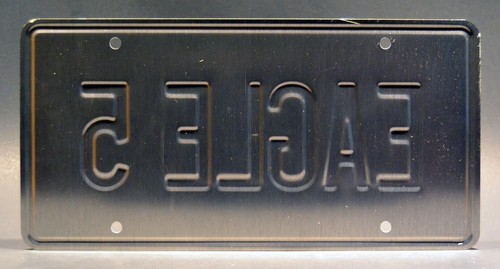 Spaceballs | Mel Brooks | Winnebago | EAGLE 5 | Metal Stamped Prop ...