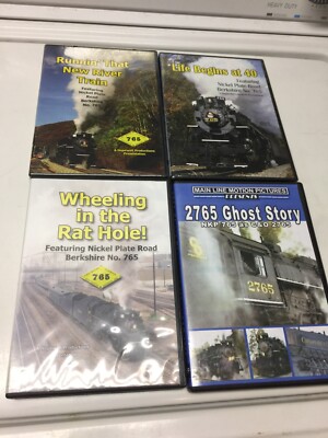 4 nkp steam locomotive 765 dvds | eBay