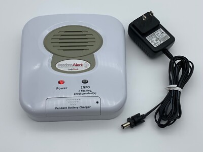 Freedom Alert Voice Emergency Communicator 35911 Base Station & Power ...