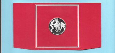 1977 Franklin Mint Coin .3350 Troy Ounce Sterling silver Original ...