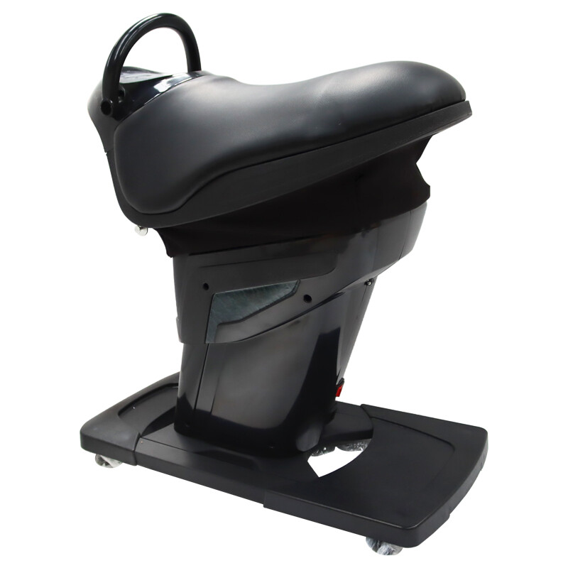 110V Black Horse Riding Abdominal Exercise Machine Horse Simulator ...