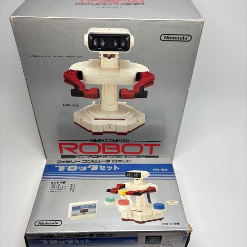 Nintendo Family Computer Robot HVC-012 Block Set With Box Tested Good ...