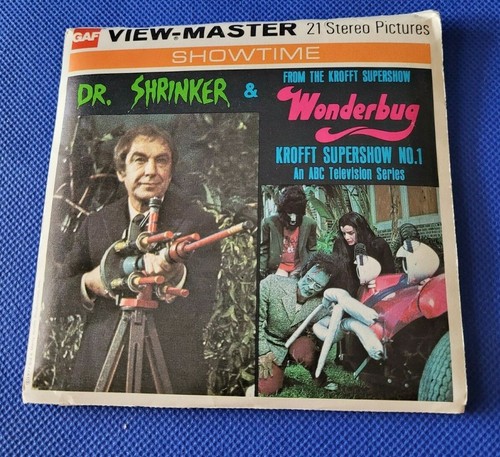 Gaf H2 Dr. Shrinker & Wonderbug Krofft No 1 TV Show view-master Reels ...