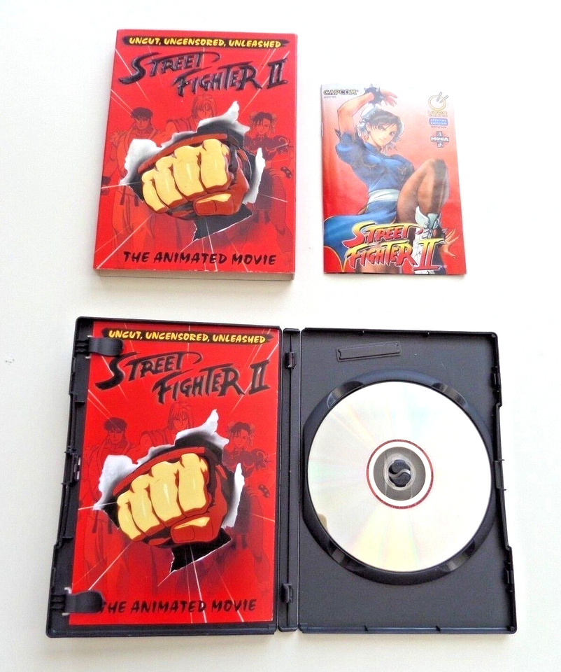 Street Fighter DVD Complete Sets, Movies and Super Street Fighter 4 | eBay