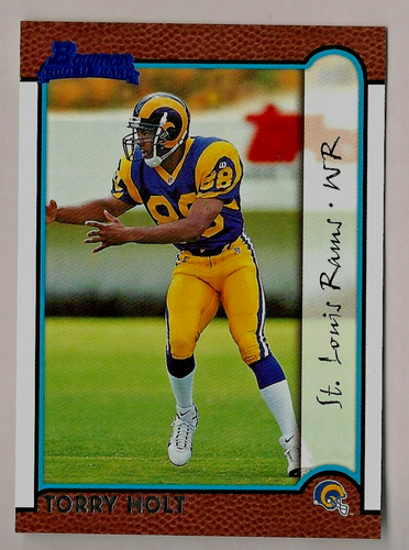 TORRY HOLT 1999 BOWMAN ROOKIE CARD #174 RAMS RC | eBay
