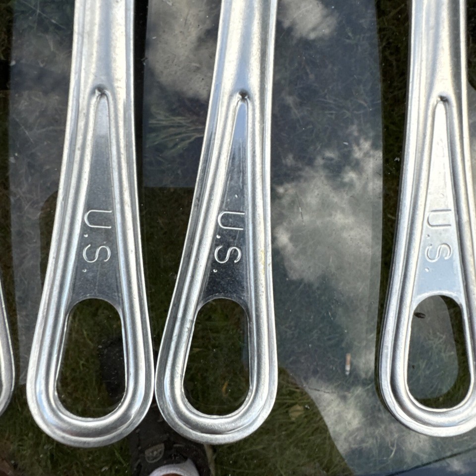 Mess Fork Military Stainless Eating Utensil Silverware Vietnam Army ...