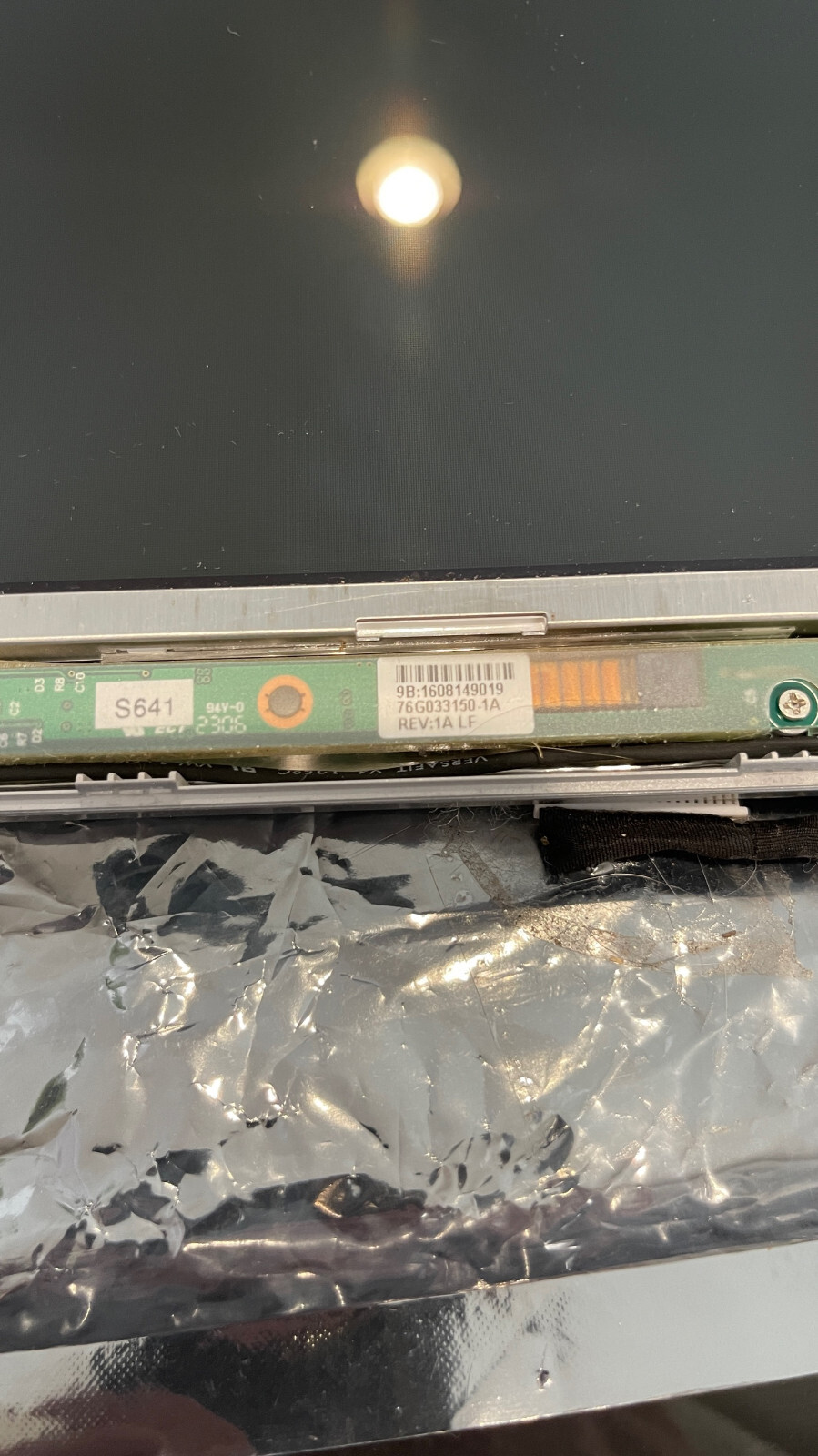 Alienware 15'' Black/Silver Laptop Screen with Hinges see photos for ...