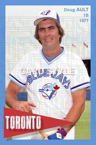 Doug Ault - 1977 Toronto Blue Jays - choose a size - full color print ...