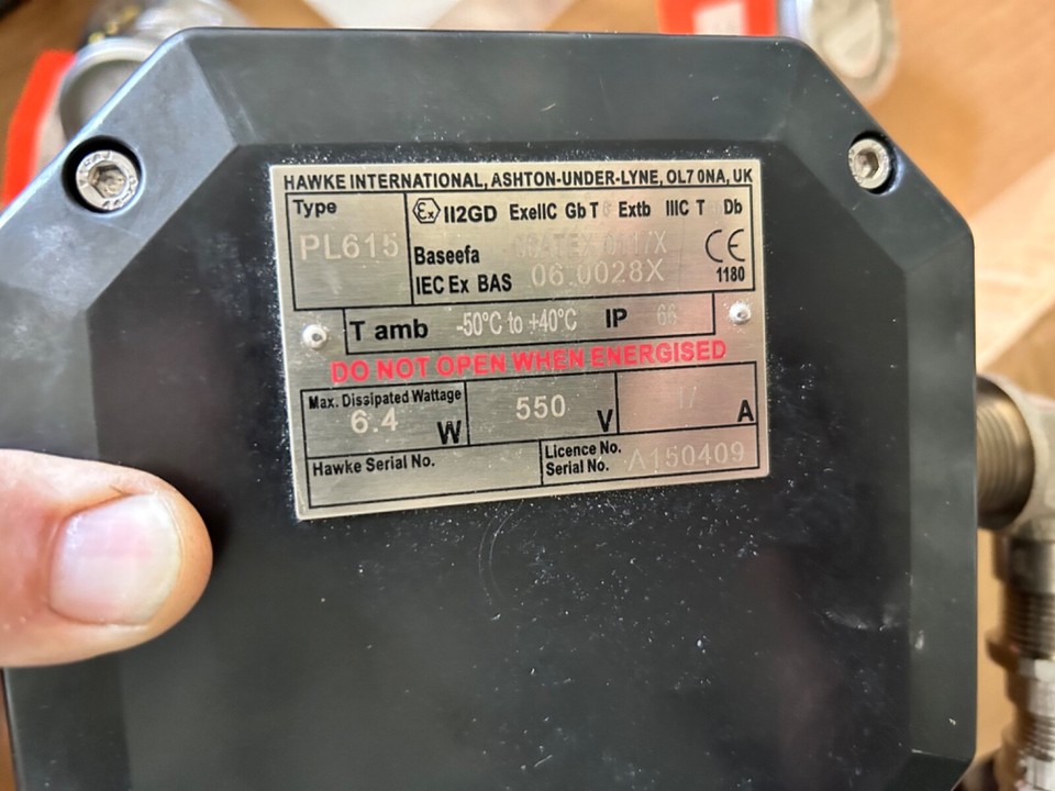 921878 Hydac HDA 47F9-A-0300-DV-000 Pressure Transducer with Hawke ...