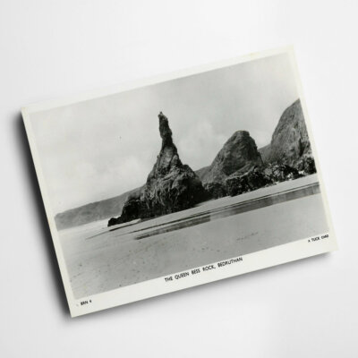 A4 PRINT - Vintage Cornwall - The Queen Bess Rock, Bedruthan | eBay UK