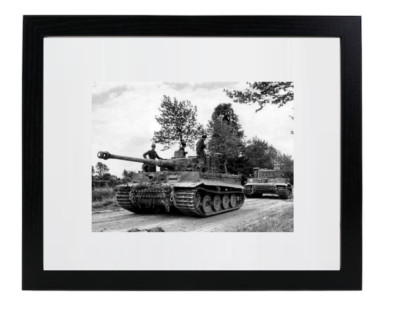 World War 2 WW2 GERMAN TIGER TANKS Military Retro Matted & Framed 11x14 ...