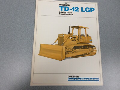 Dresser TD-12 LGP Crawler Dozer Brochure 4 pages | eBay