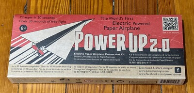 POWER Up 2.0 Electric Paper Airplane Kit Brand New Tailor Toys | eBay