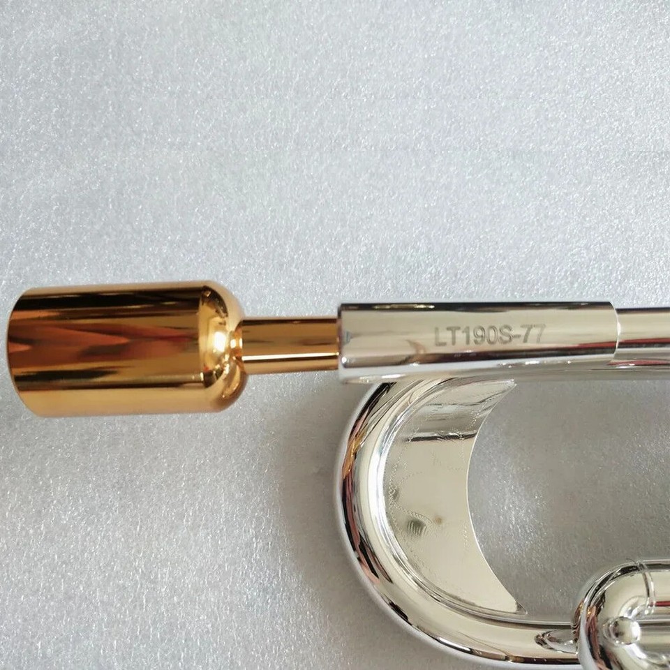 LT190S-77 trumpet Bb silver plated brass professional instrument with ...