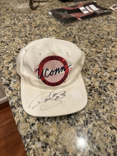 Vintage UConn The Game Hat Ray Allen Autograph | eBay
