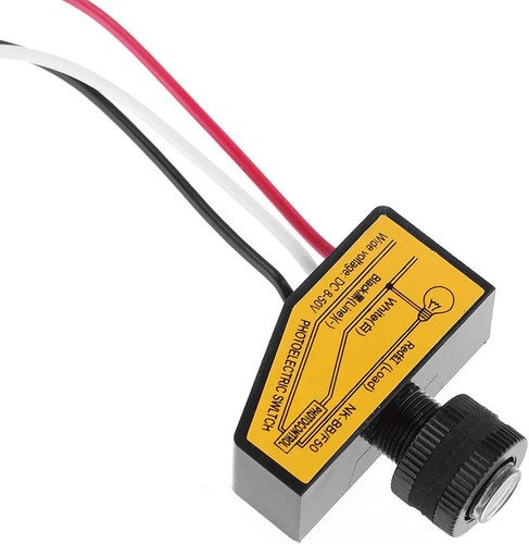 Photocell Light Switch For 12V 24V 36V 48V Dc Automatic On Off Energy ...