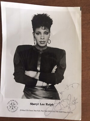 Sheryl lee ralph Autographed Photo Vintage | eBay