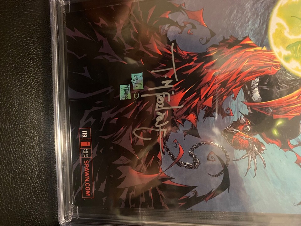 Spawn #119 Gunslinger Cameo! Signed By Todd McFarlane! CGC 9.6! | eBay
