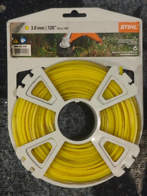 STIHL string trimmer line yellow | eBay