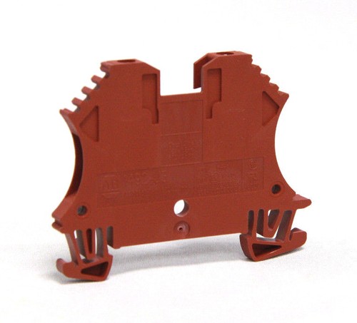 Allen Bradley 1492-J3-BR Terminal Block Brown 25A 600V 1492J3-BR Lot of ...