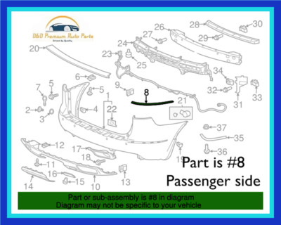 New 2013-2017 Buick Enclave Rear Bumper Passenger Side Bumper Fascia ...