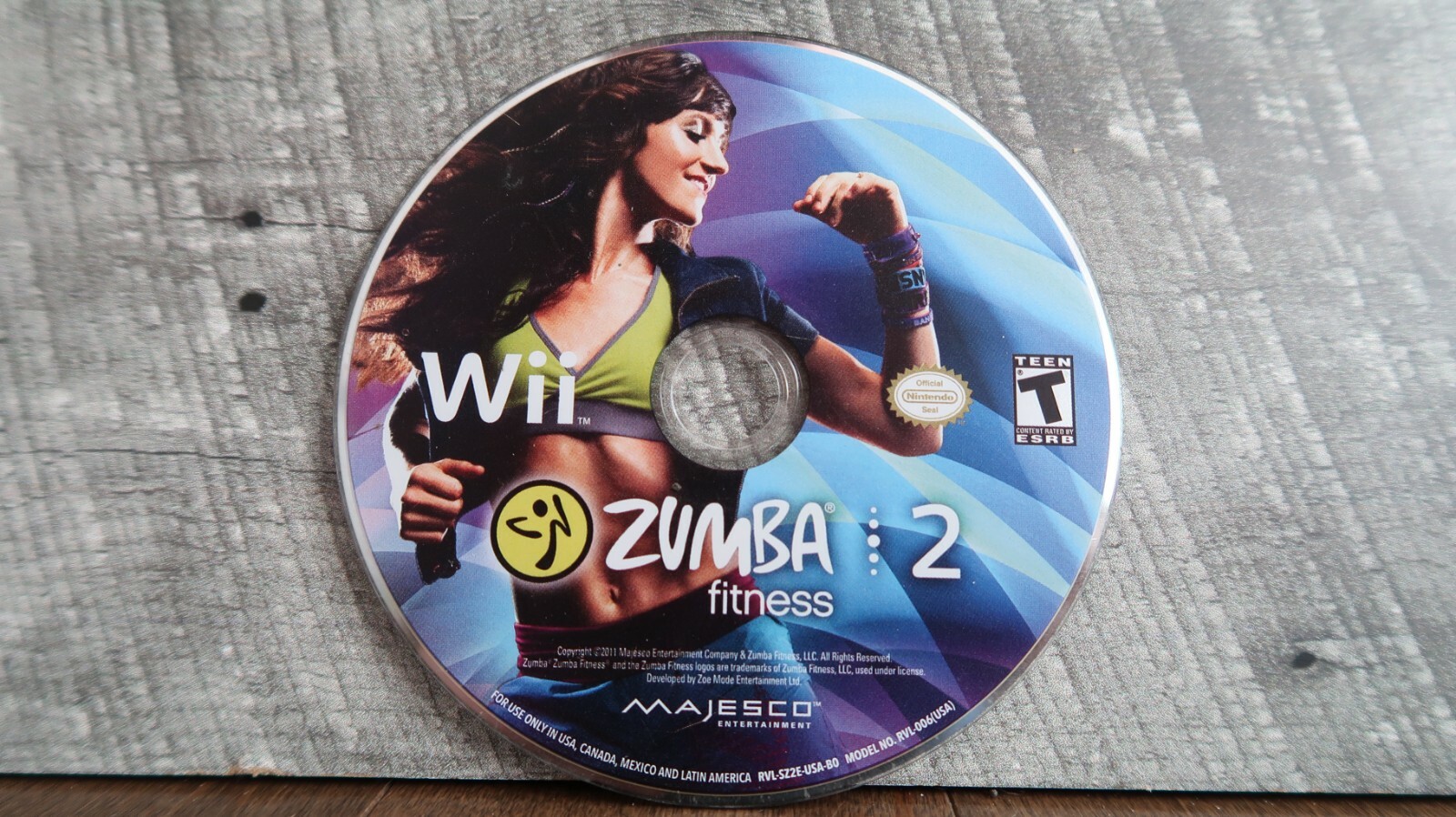 Zumba Fitness 2 (Nintendo Wii, 2011) disc only 96427017554 | eBay