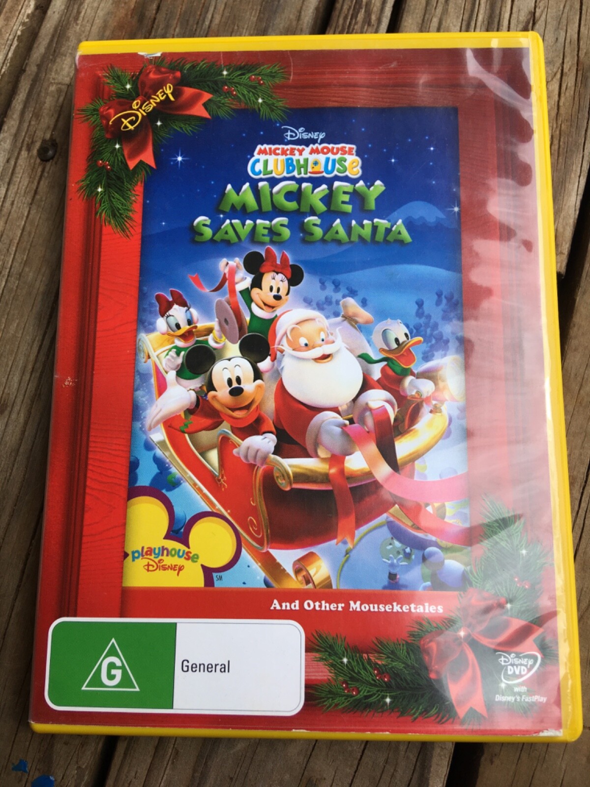 DVD DISNEY JR MICKEY MOUSE CLUBHOUSE MICKEY & DONALDS BIG BALLOON RACE ...