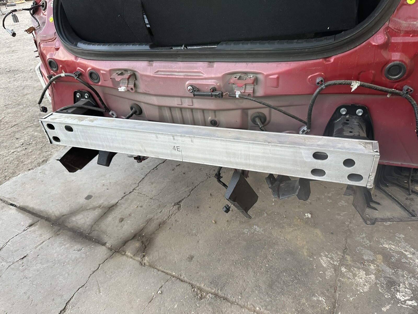 2023 TOYOTA GR COROLLA OEM REAR CRASH BAR REINFORCEMENT PROTECT BRACE ...