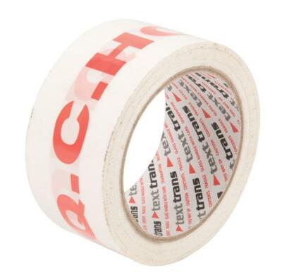 Q C Hold QC Hold Quality Hold Packaging Parcel Packing Tape Strong 50mm ...