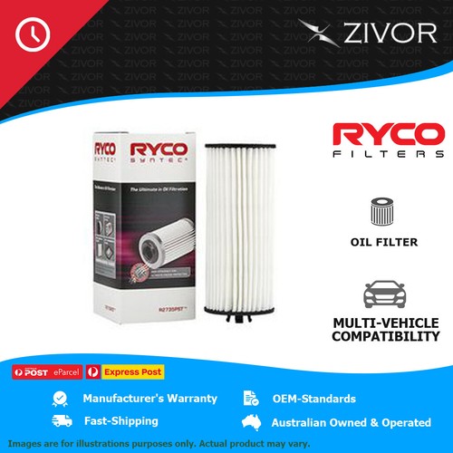New RYCO Oil Filter Cartridge For MERCEDES-AMG GT R190 C 4.0L M178 ...