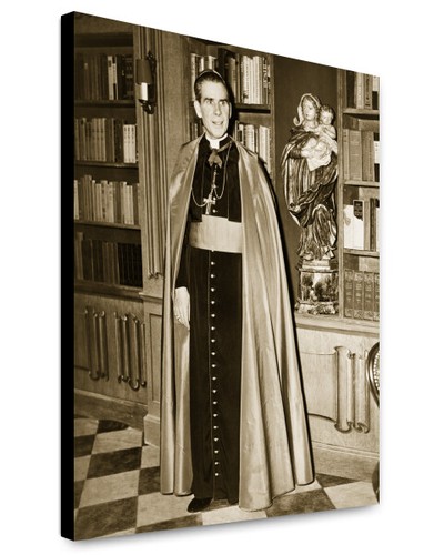 Canvas Print: Bishop Fulton J. Sheen, Portrait, 1952 | eBay