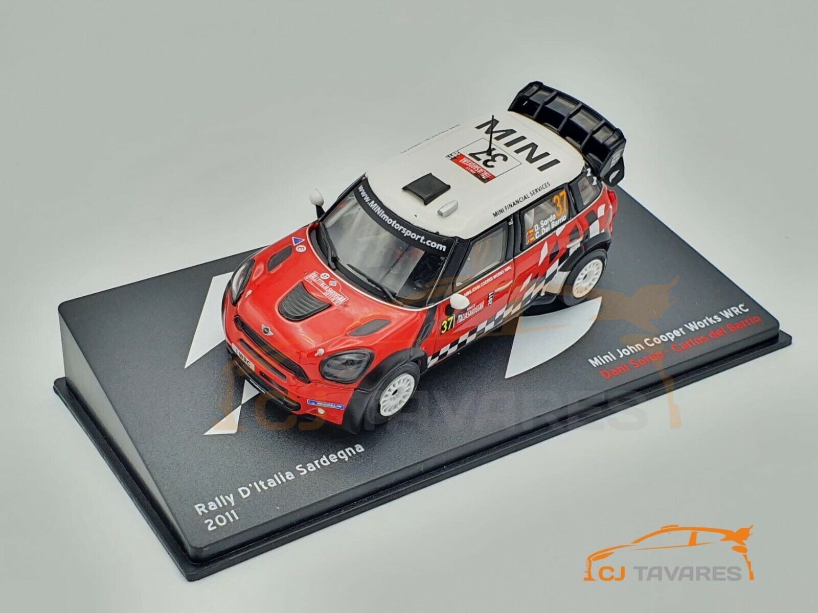 ALTAYA MINI JOHN COOPER WORKS WRC #37 D. SORDO RALLY D' ITALIA SARDEGNA ...
