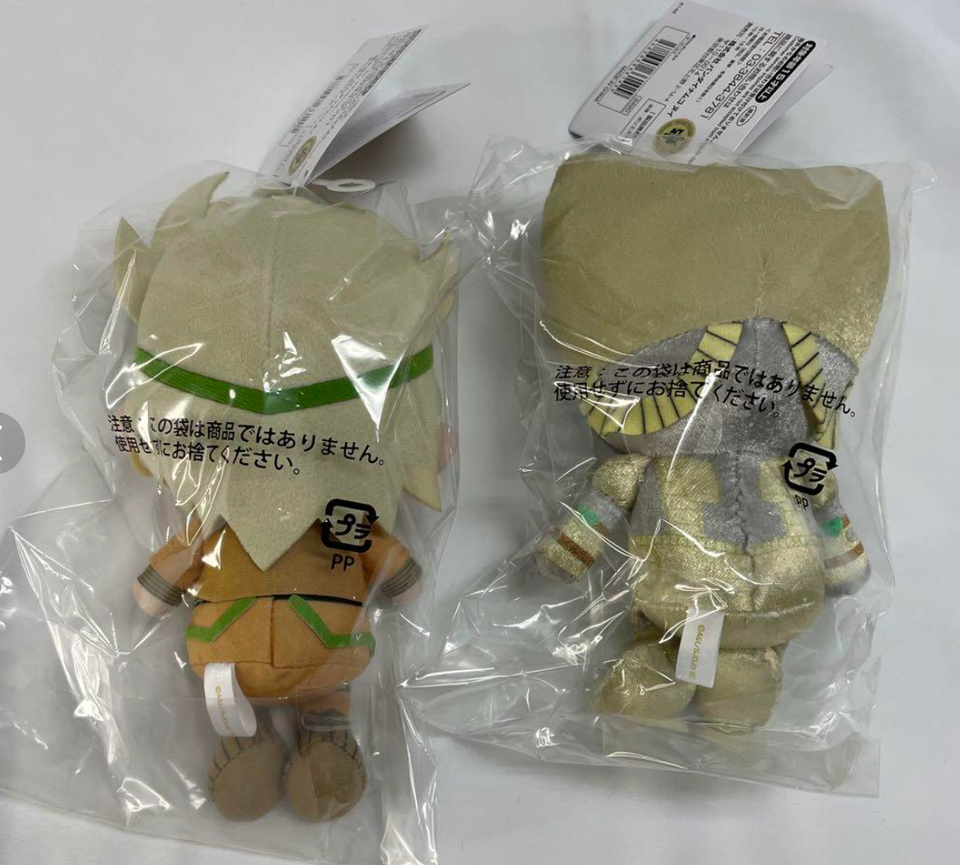 JoJo's Bizarre Adventure Chibi Plush Doll DIO Brando & the world set | eBay