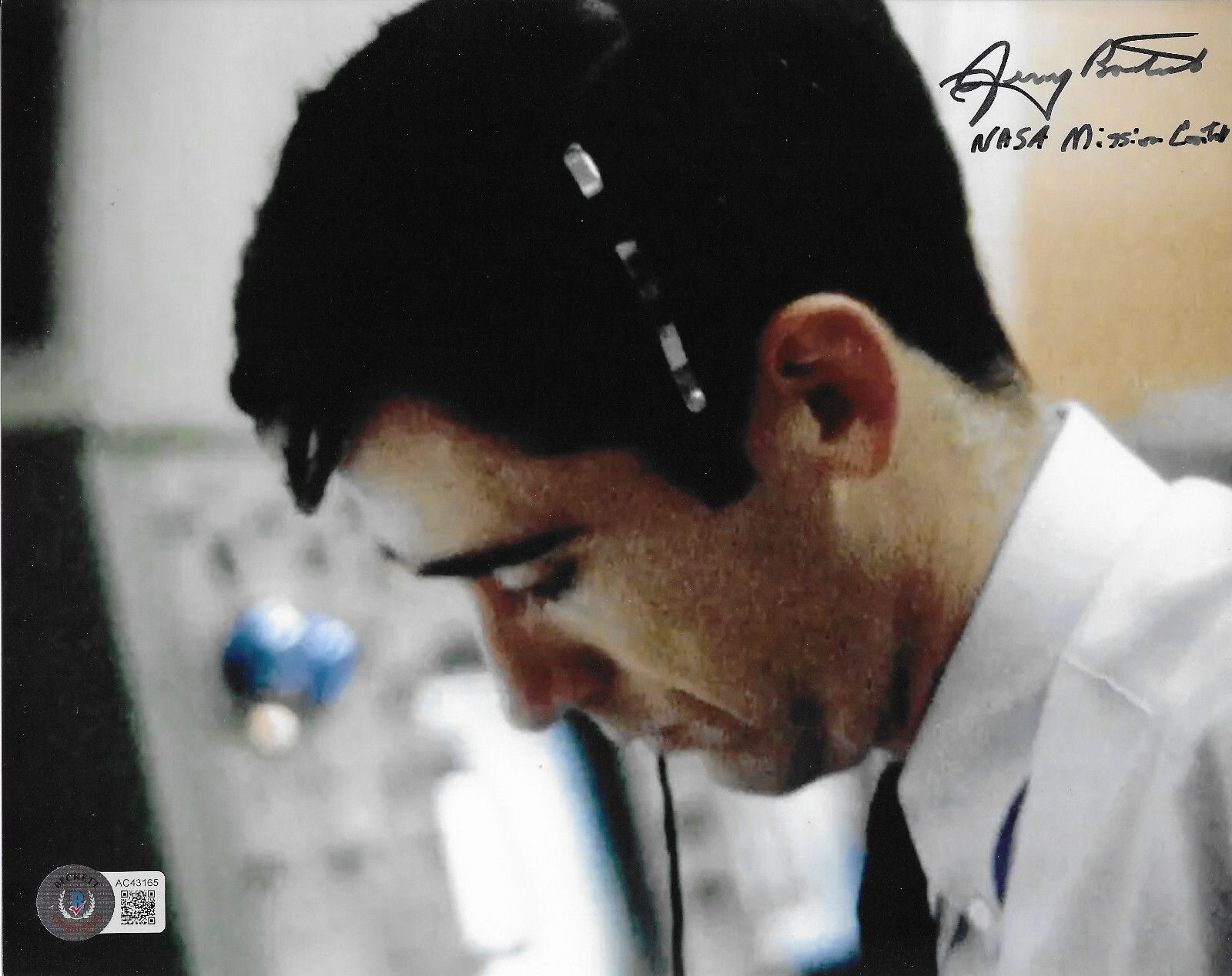 Jerry Bostick Signed 8x10 Photo Autographed BAS NASA Apollo 13 Mission ...