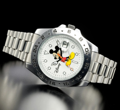 Another Heaven Disney Mickey ROLEX Watch Explorer2 Vintage model White ...