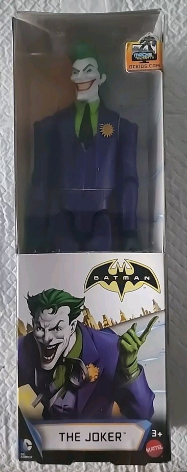 DC Comics Batman The Joker 12-Inch Action Figure, 2014 Mattel, NIB | eBay