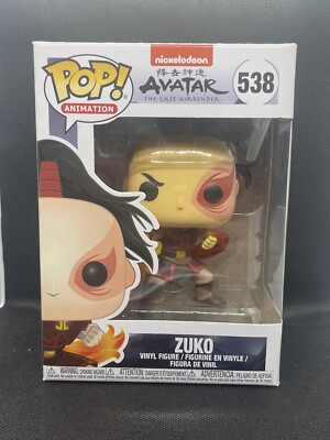 Funko Pop! Vinyl: Avatar: The Last Airbender - Zuko #538 With Protector ...