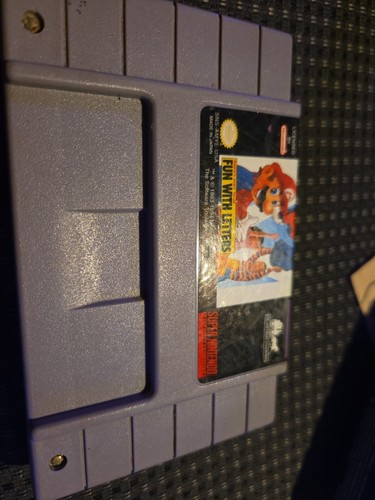 Mario's Early Years: Fun With Letters (Super Nintendo SNES) Cartridge ...