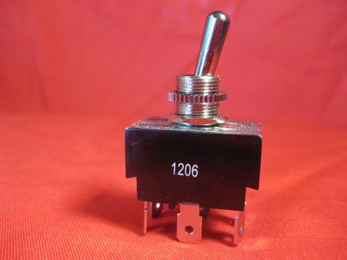 TOGGLE SWITCH 1206 E60272 LR39145 80,000 SERIES 20A 125 VAC 1.5 HP 125 ...