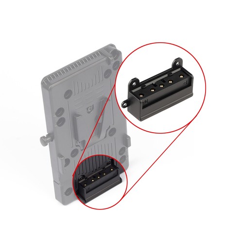 V-mount V-lock Battery Plate Repair Replacement Connector Power Supply ...