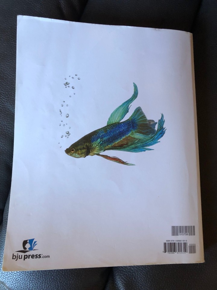 Bob Jones Science 7th grade Life Science Workbook | eBay