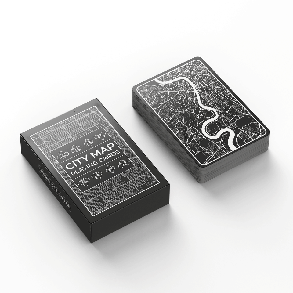Playing Cards Deck – City Maps | eBay
