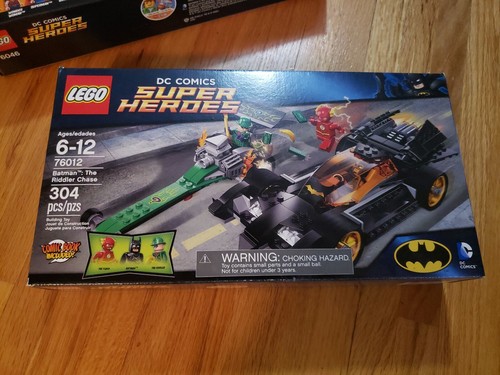 LEGO 76012 DC Comics Super Heroes Batman: The Riddler Chase, New In ...