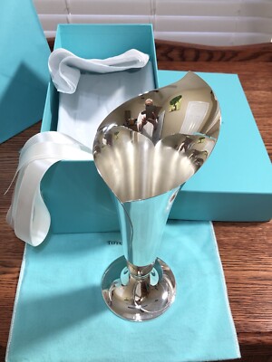 Authentic 1950's Tiffany & Co. Sterling Silver Abstract Calla Lilly ...