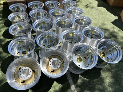 New 15x12.5 & 15x14 3-Piece Forged Billet Wide Wheels (5x5.5/5x5) Rines ...