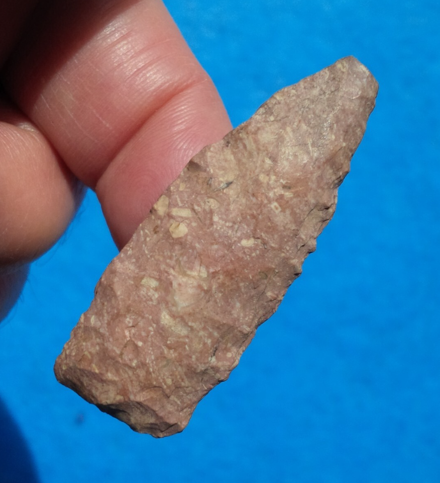 1-15/16" SCOTTSBLUFF MISSOURI ARROWHEAD Projectile Point AUTHENTIC ...