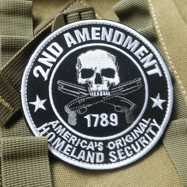 2nd Amendment Homeland Security Tactical Usa Army Hookandloop Patch Ebay 6873