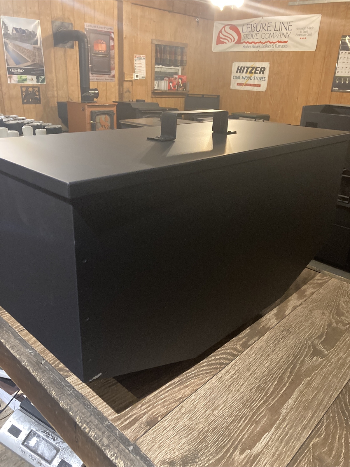 Reading coal stove hopper w/lid | eBay