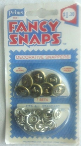 New in Pack -Vintage Prims Fancy Snaps Decorative Snappers – Metal ...